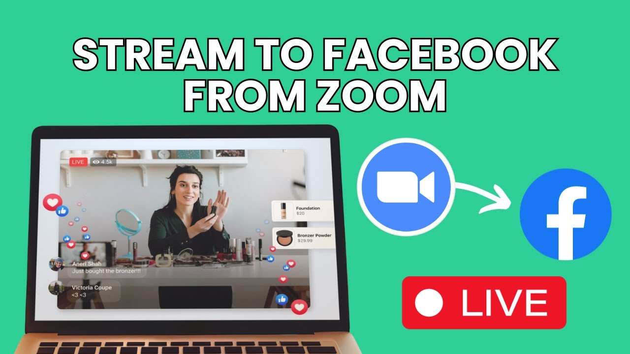 How to Stream to Facebook from Zoom | Tutorial for Beginners | 3 ...