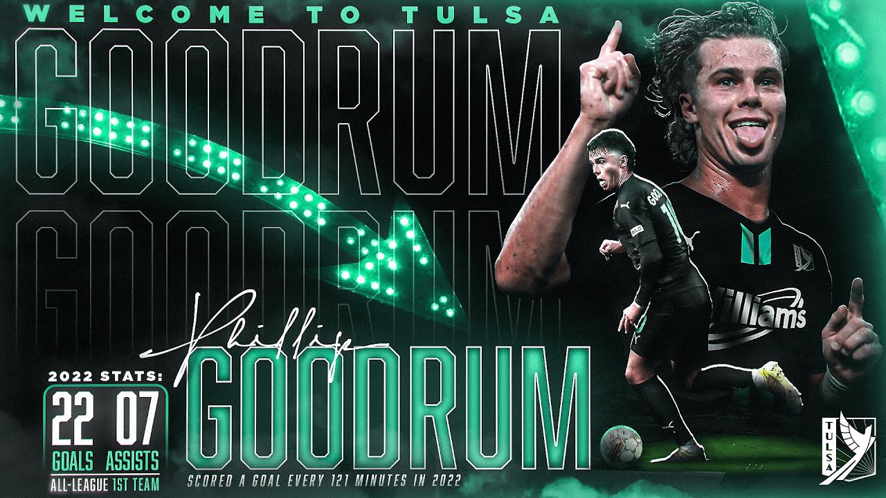 Phillip Goodrum is About to Score A LOT of Goals for FC Tulsa - YouTube