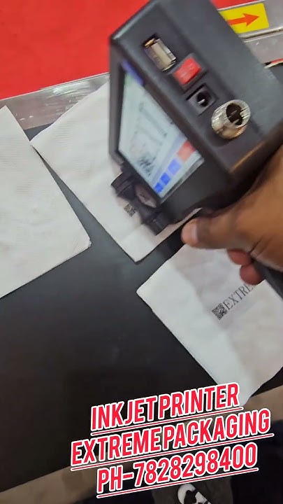 Manual Batch Coding machine!! handy Printer!! handheld Inkjet Printer - YouTube