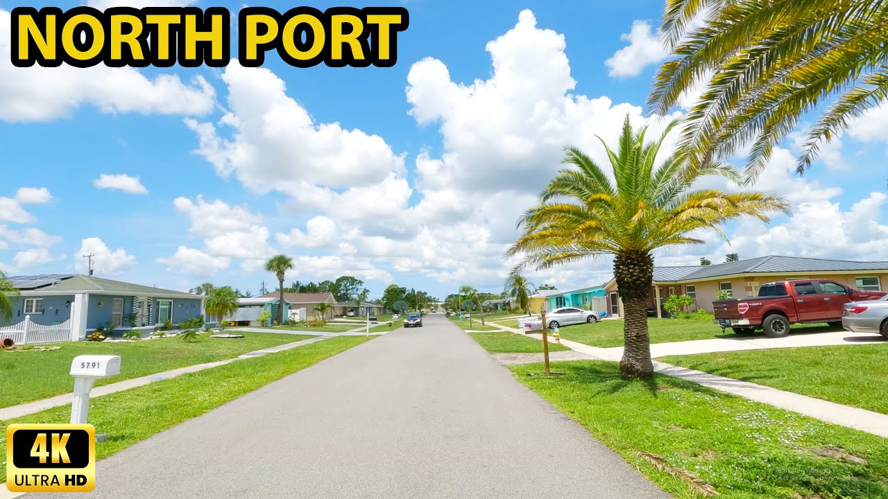 North Port Florida Driving Through - YouTube