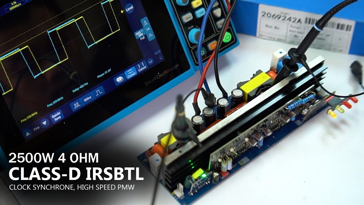 Class-D IRS BTL IRS clock synchrone - YouTube