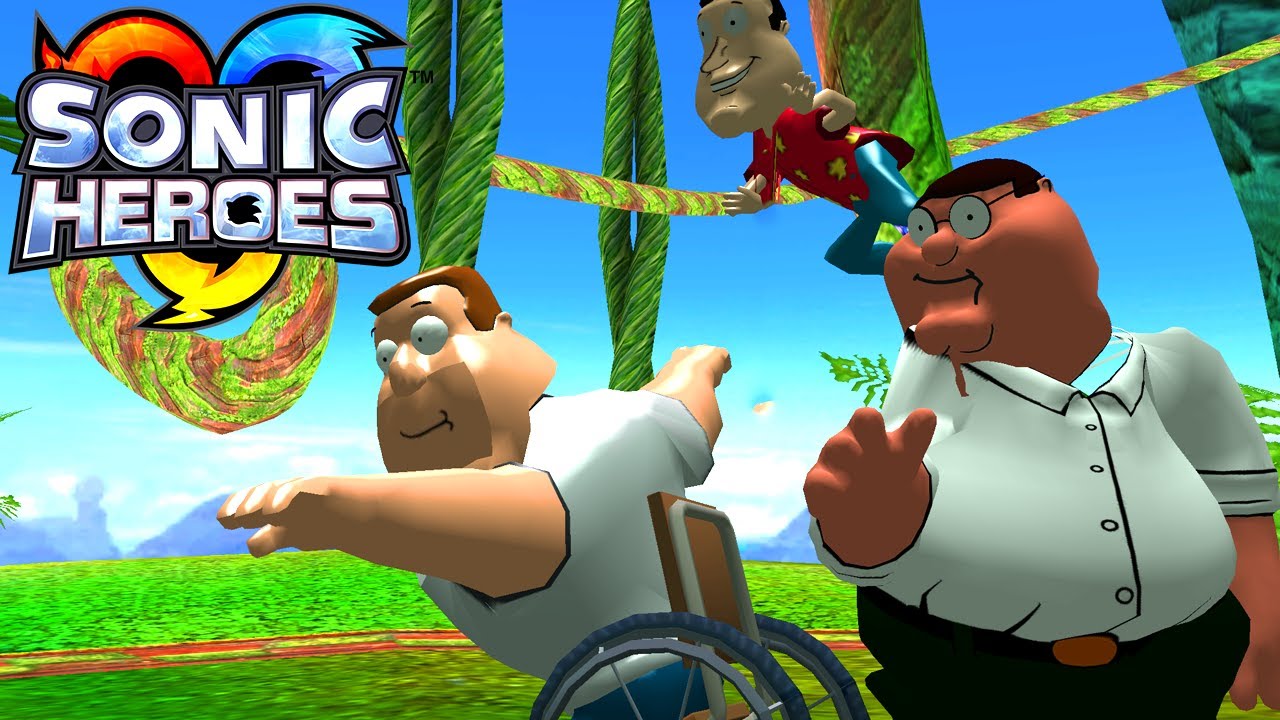 TEAM JOE Swanson in SONIC HEROES (Team Chaotix) - YouTube