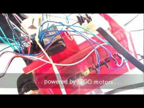 Raspberry Pi BrickPi: LEGO Mindstorms Powered Raspberry Pi - YouTube