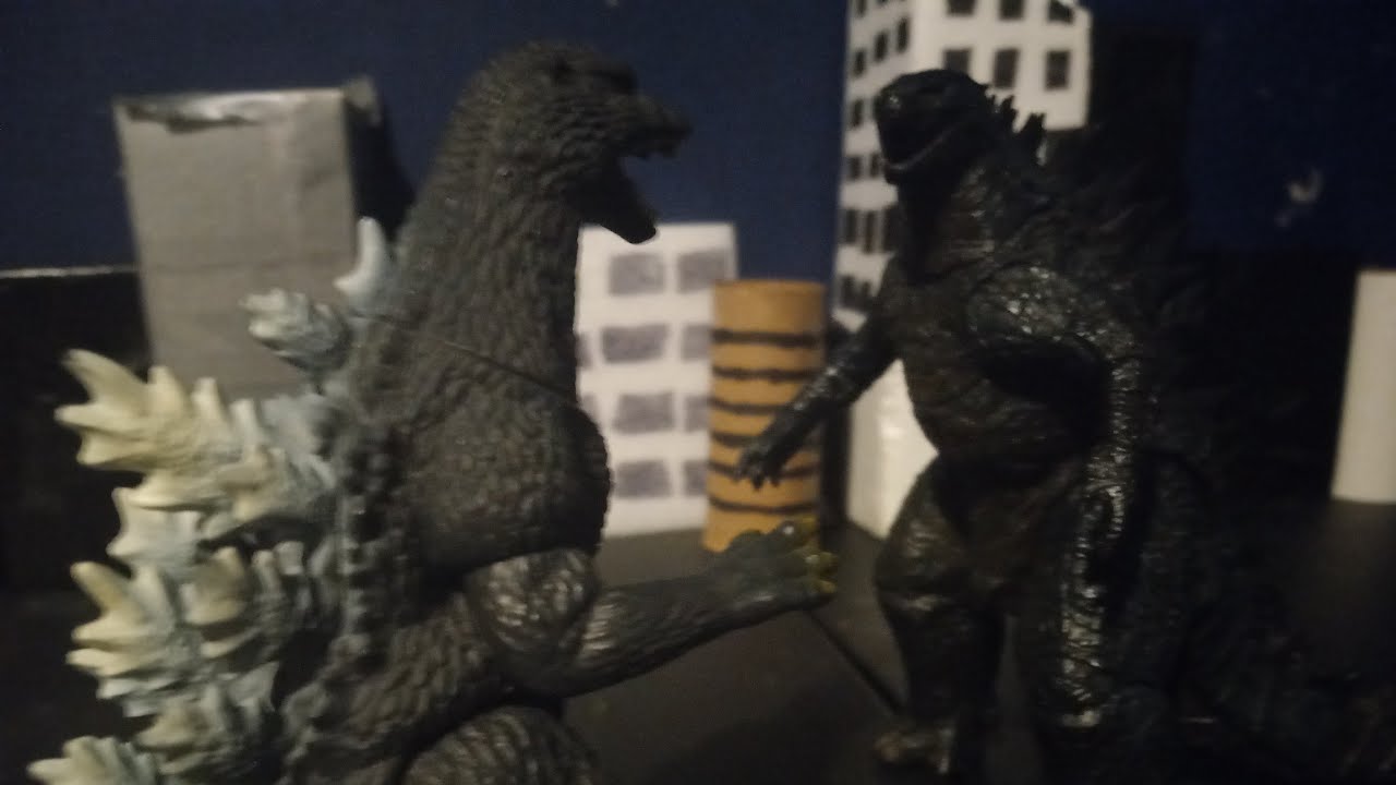 legendary Godzilla vs. Godzilla final Wars stop motion epic battle ...