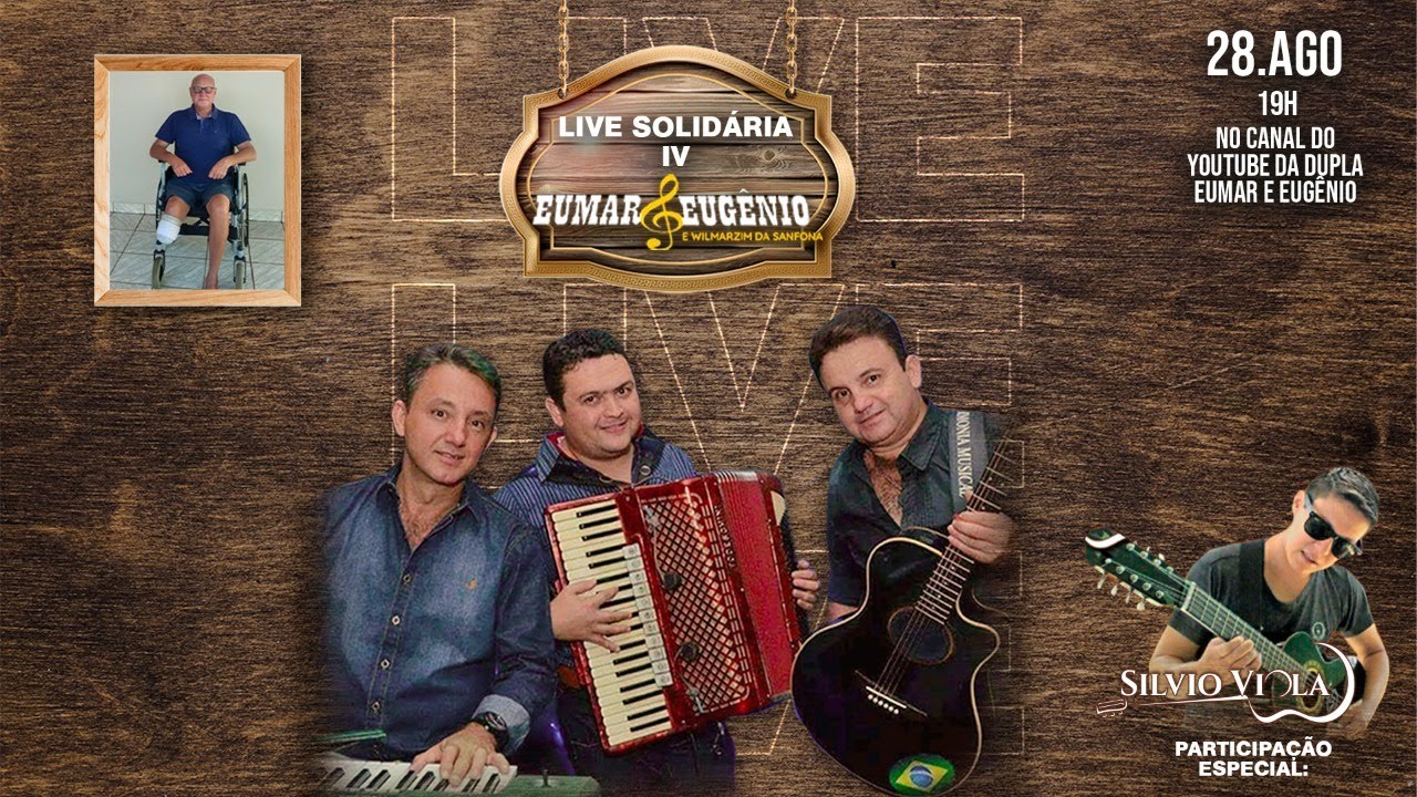 LIVE SOLIDÁRIA IV - EUMAR & EUGÊNIO - YouTube