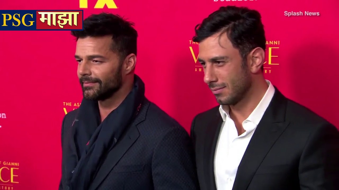 They're married! Ricky Martin and Jwan Yosef at premiere - YouTube