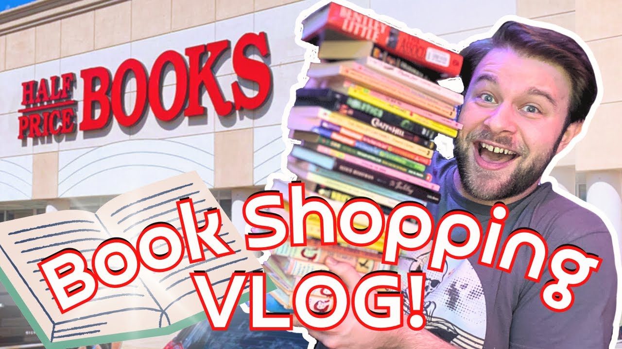 An EPIC and CHAOTIC Book Shopping Vlog! - YouTube