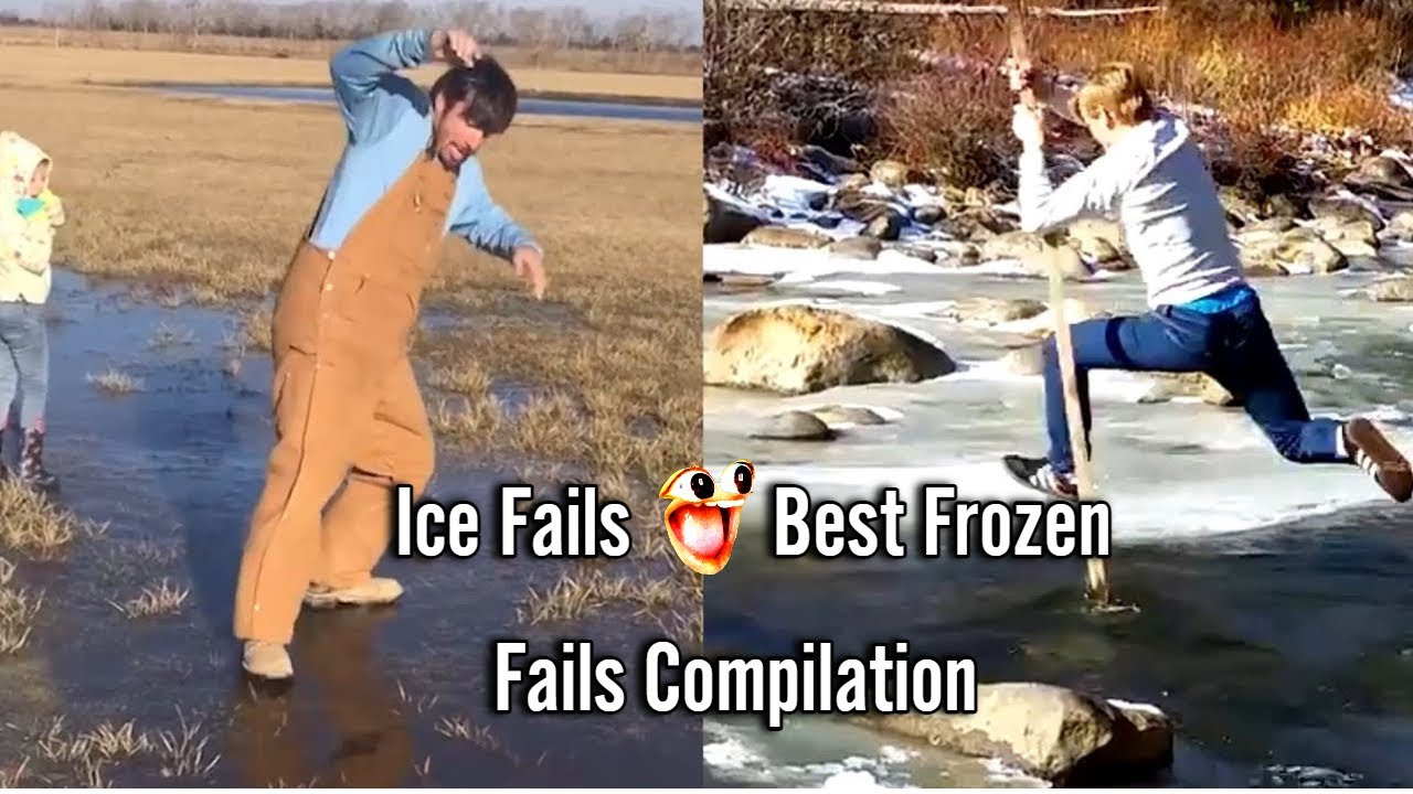 Ice Fails | Best Frozen Fails Compilation - YouTube