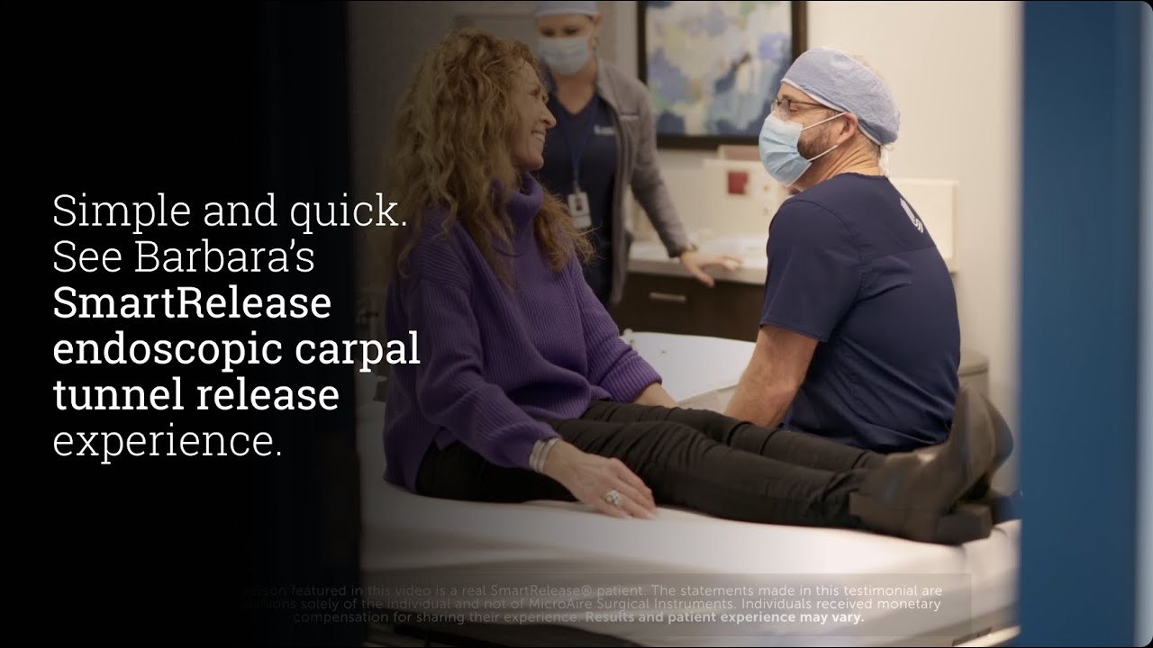 Barbara's SmartRelease® Procedure Experience - YouTube