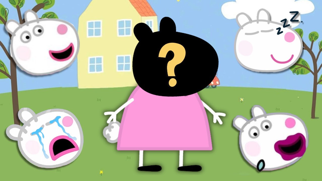 Peppa Pig - Dress Up & Learn Face Emotions With Suzy Sheep Funny ...