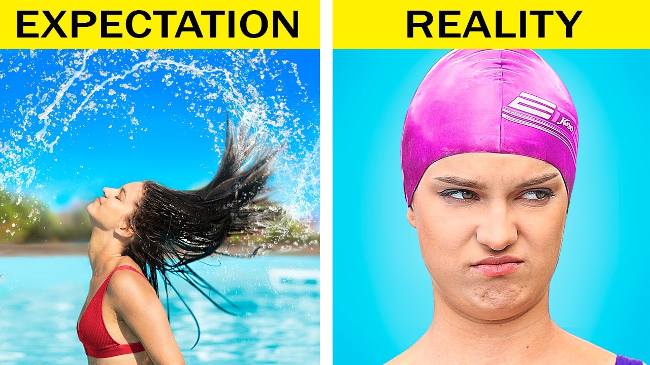 Embarrassing Moments At The Pool - YouTube