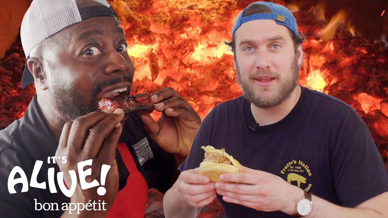 Brad Makes Whole Hog BBQ with Rodney Scott | It's Alive | Bon Appétit ...