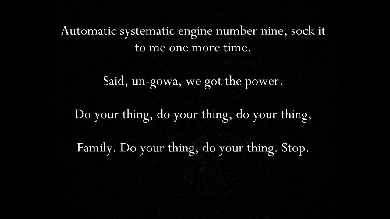 Aesop Rock - Number Nine (Official Lyrics) - YouTube