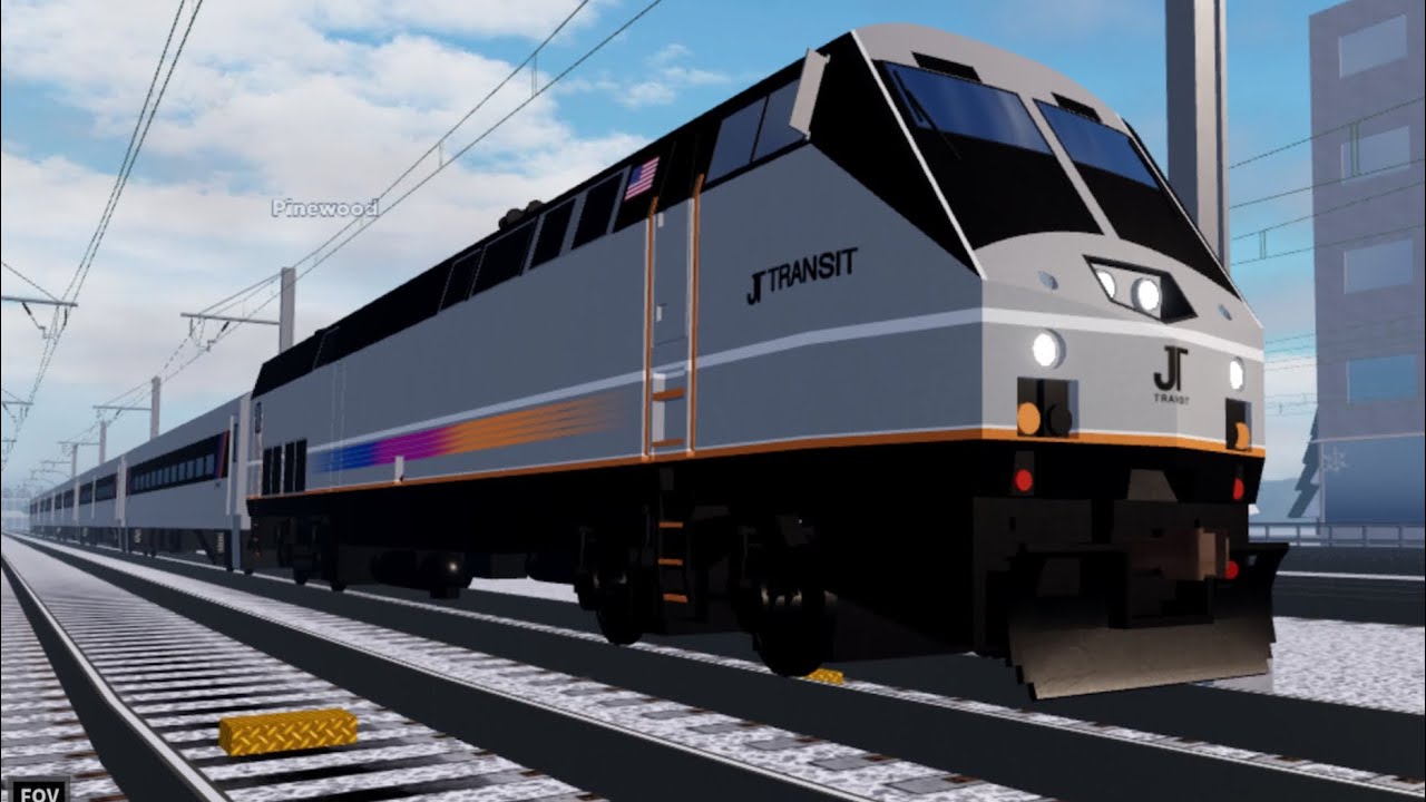 My very first video way back in 2021 NJ Transit P40DC Departing at Hoboken NJ! - YouTube