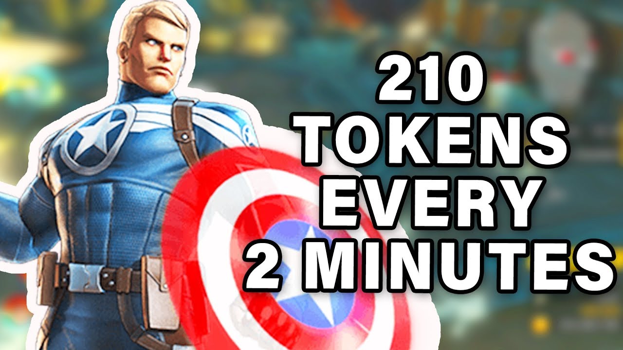 NO LONGER WORKS | 210 SHIELD TOKENS EVERY 2 MINUTES Marvel Ultimate ...