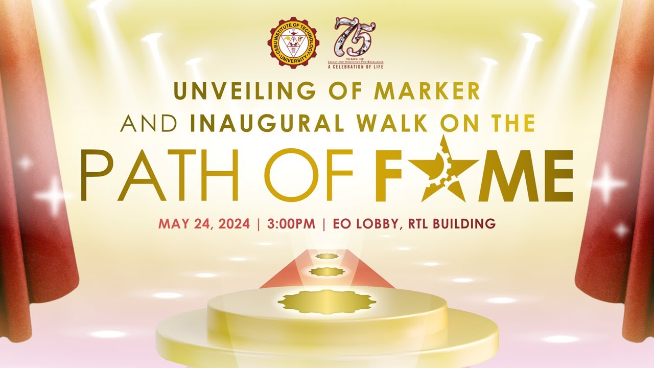 Unveiling of Marker and Inaugural Walk on the Path of Fame - YouTube