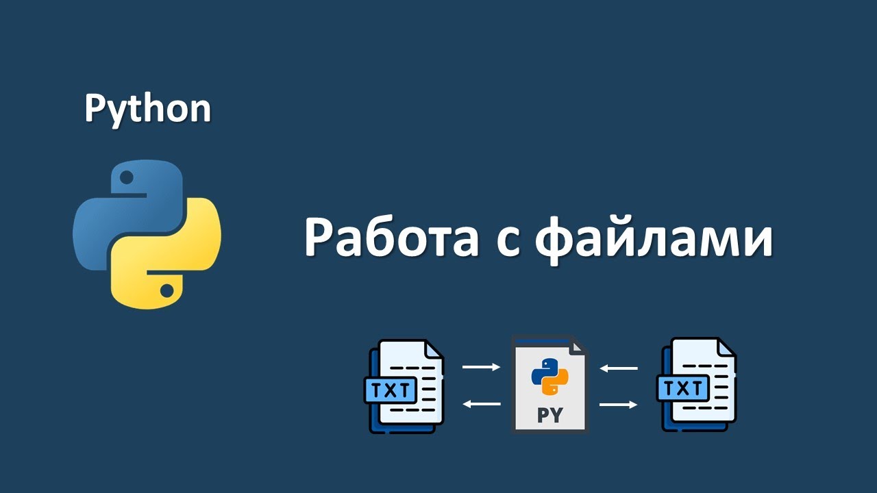Python Работа с файлами - YouTube