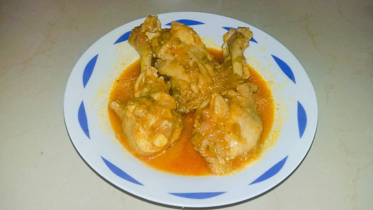 pollo guisado - YouTube