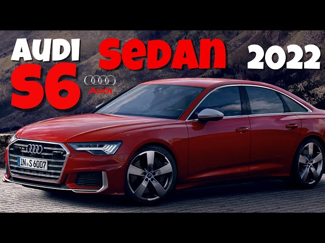 Audi A6 2022 Red