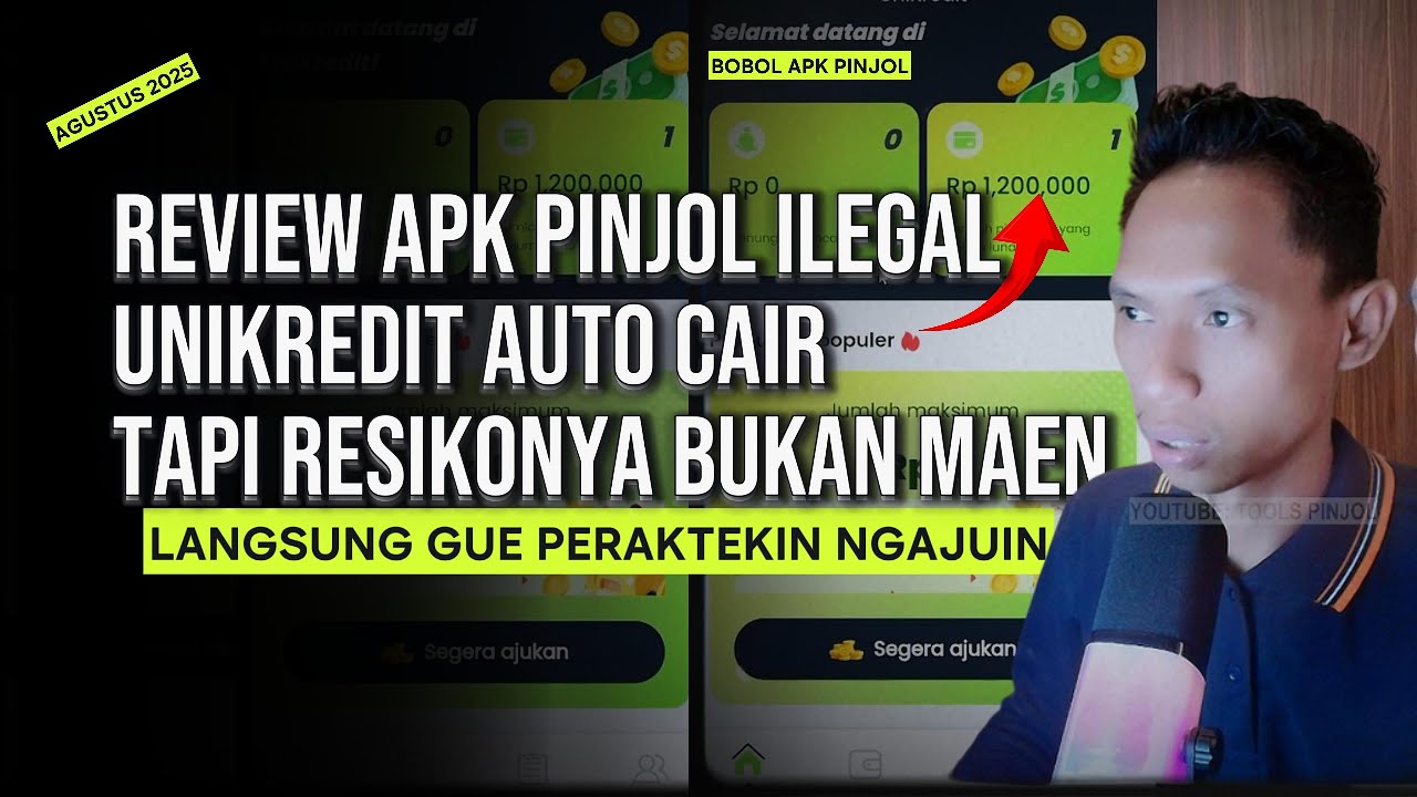 REVIEW APK Pinjol ilegal UniKredit gampang cair, aman Galbay - YouTube