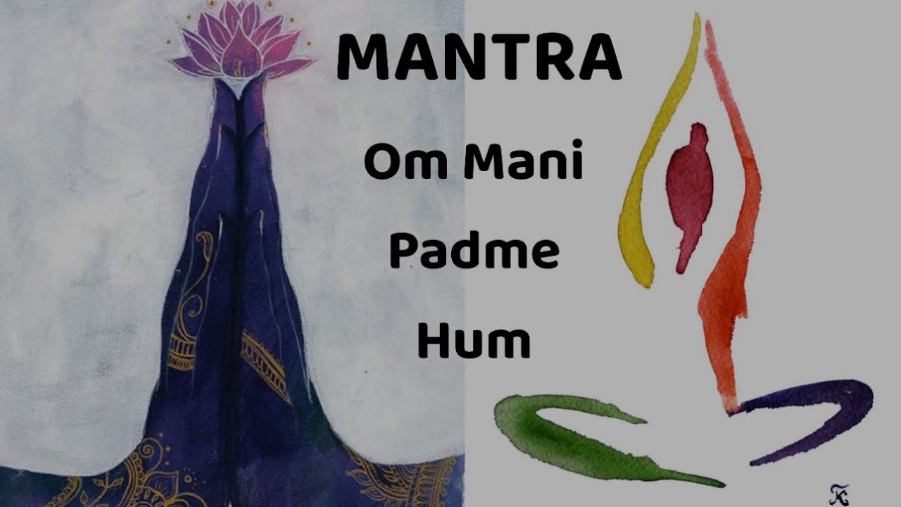 Om Mani Padme Hum Mantra With Gong Bath - Meditation and Repeat ...