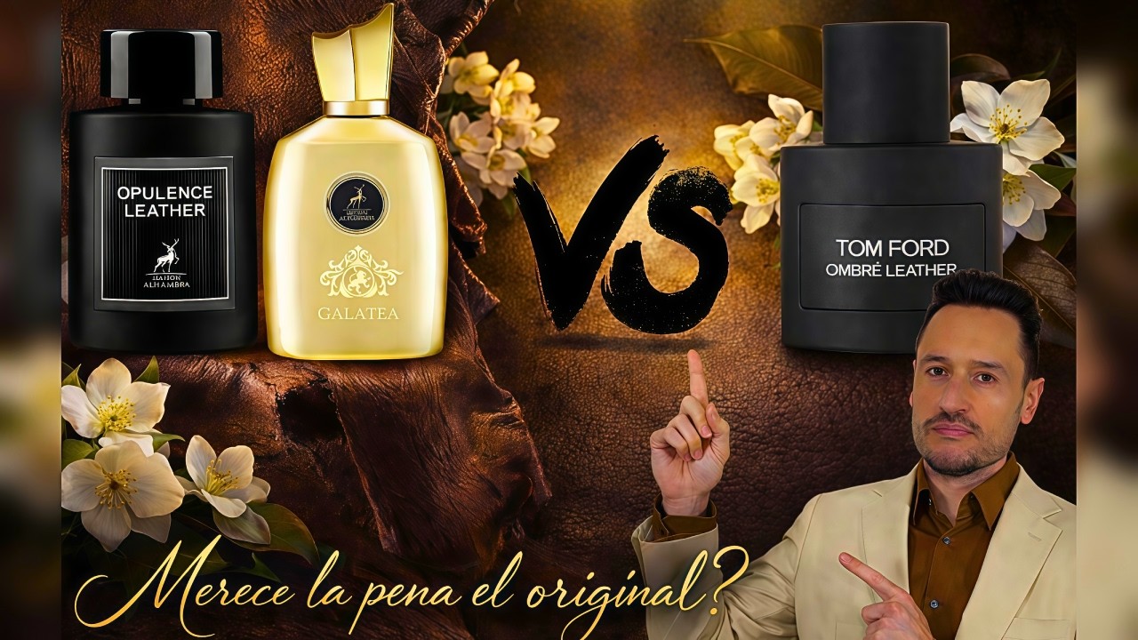 TOM FORD OMBRE LEATHER VS MAISON ALHAMBRA GALATEA - YouTube