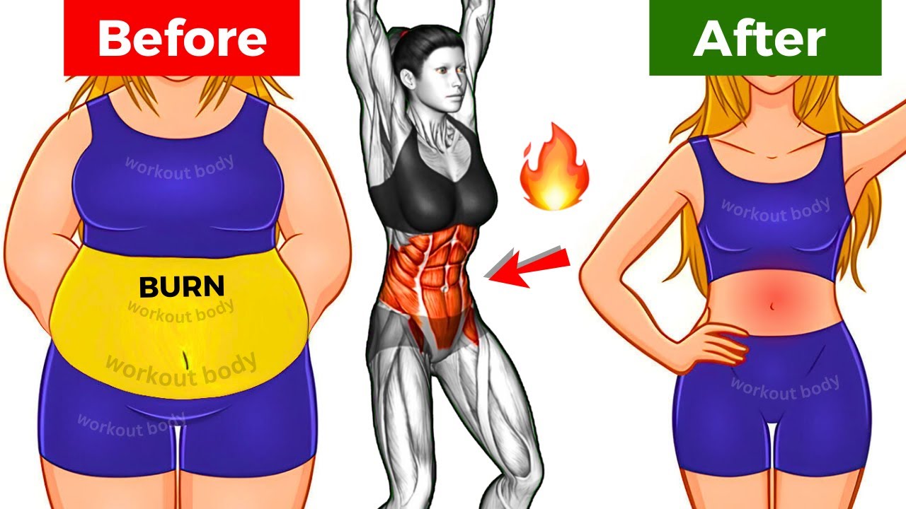15 EXERCISES TO LOSE LOWER BELLY FAT AT HOME | Intense Fat Abs Burning ...