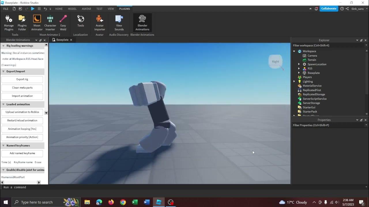 Roblox Blender Animation (9) | Check Desc - YouTube