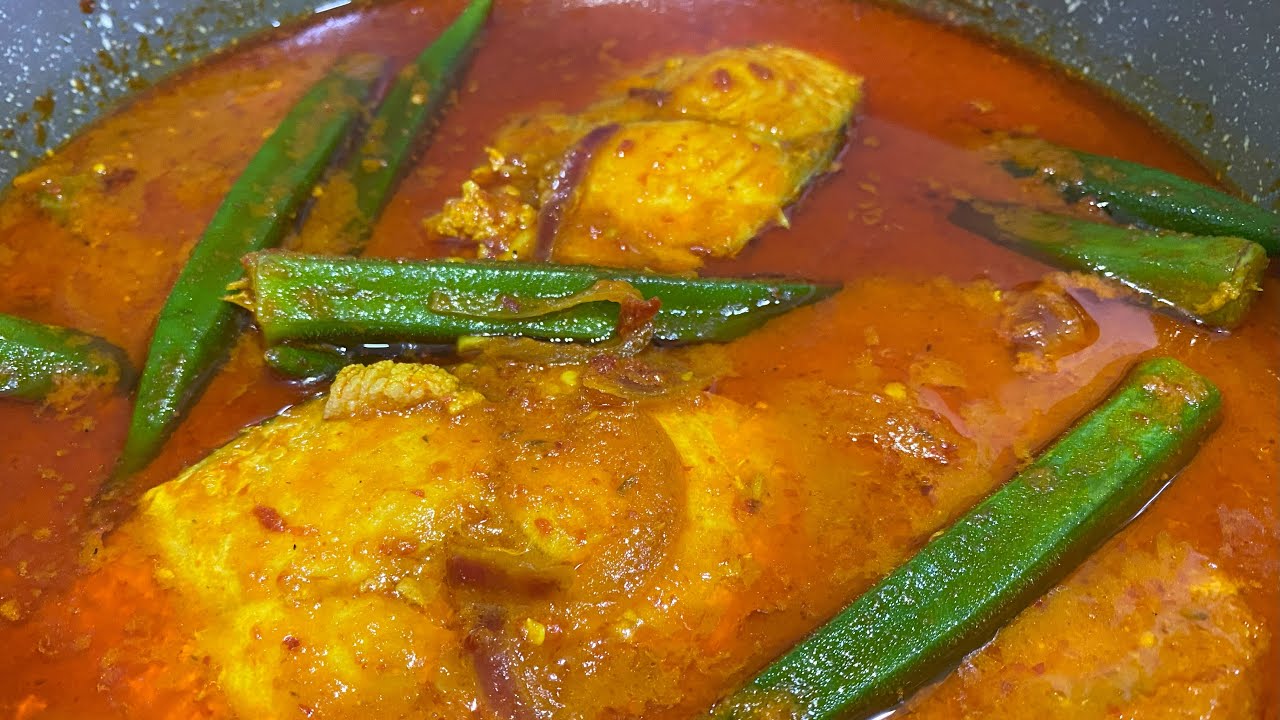 Asam Pedas Ikan Tenggiri | Rasa Asam Pedasnya lebih UMPHH!!! - YouTube