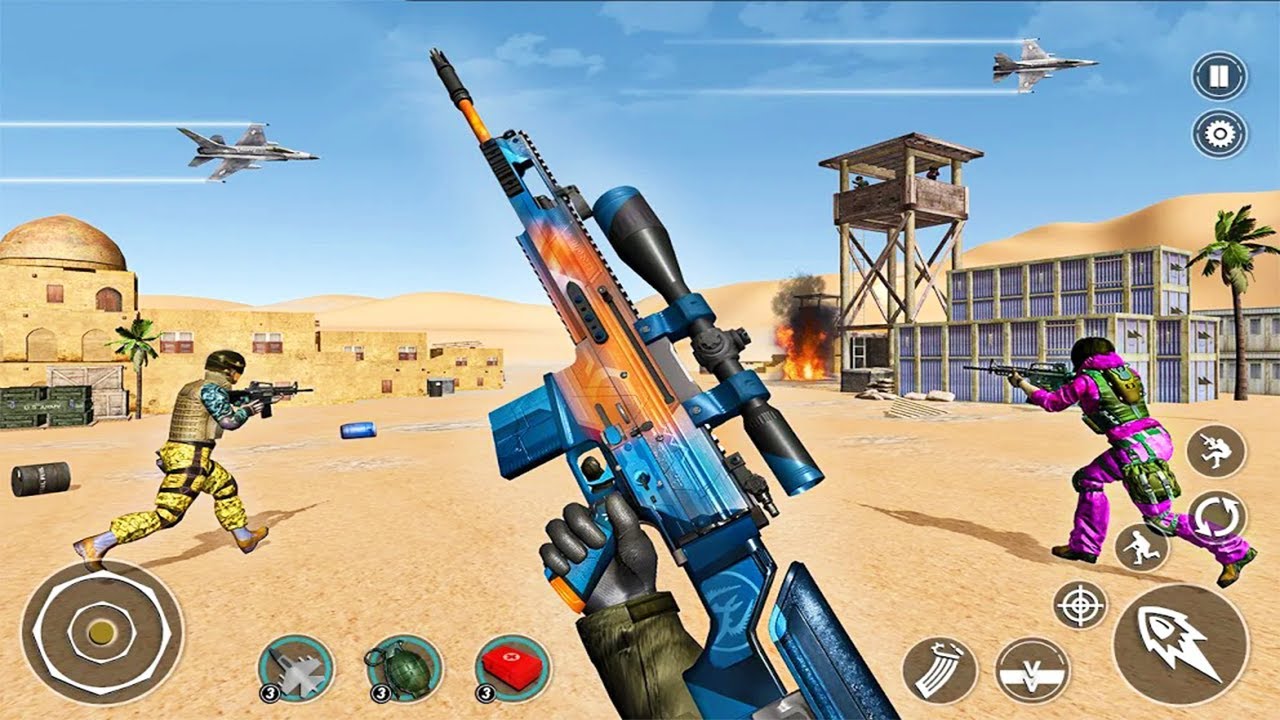 Sniper Siege ： Defend Destroy – Sniper Games – PUBG – Free Fire 2 - YouTube