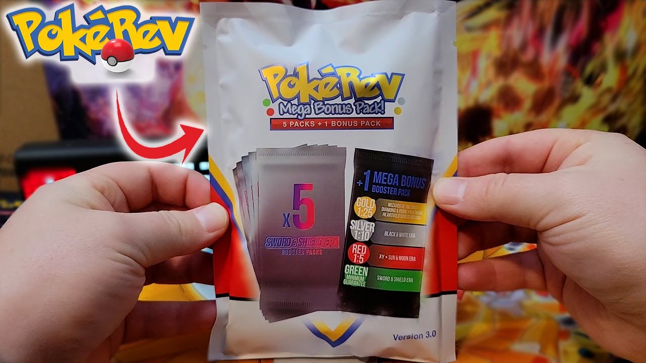 Pokerev Sent Me a Pokemon Mystery Pack!!! (Version 3.0) - YouTube