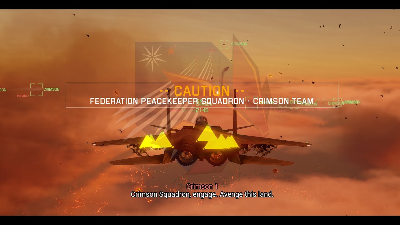 Engaging Experimental Crimson Squadron - Project Wingman Mission 18 ...
