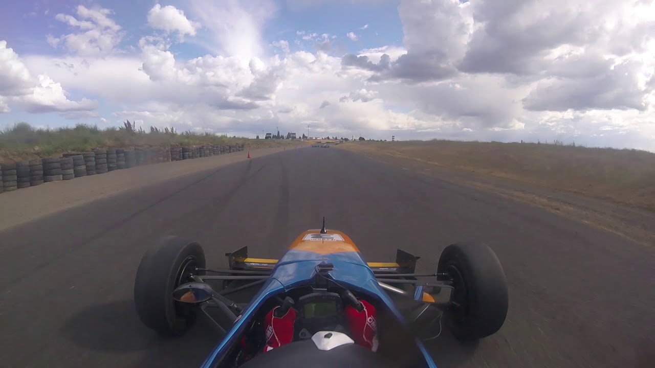 Off Road Racing a Formula Car at Spokane Raceway - YouTube