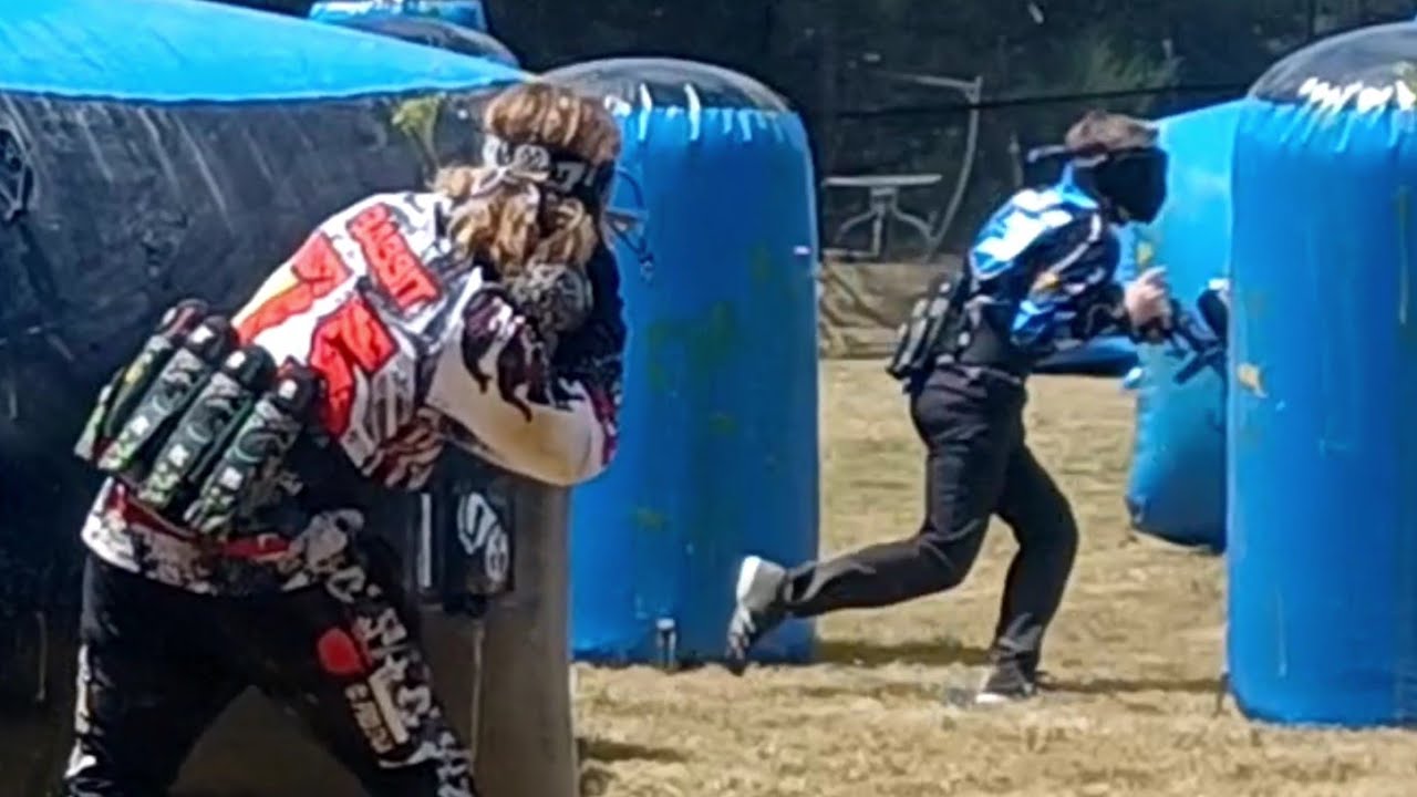 Palmetto Paintball League Final Point w/ Carolina Warriors D6 - YouTube