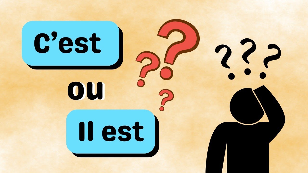 When to Use “C’est” and “Il est” in French 🚀 (With Easy Examples) 🇫🇷 ...