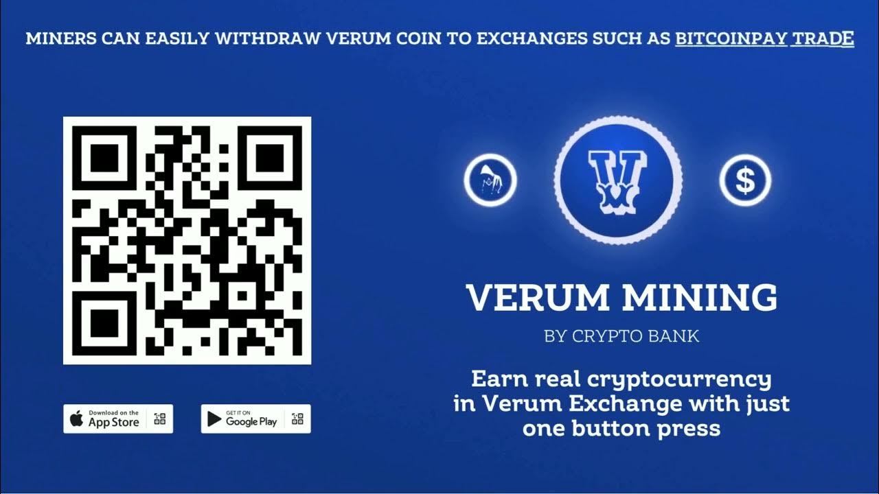 Now you can mine Verum Coin right from your smartphone with Verum Exchange - YouTube