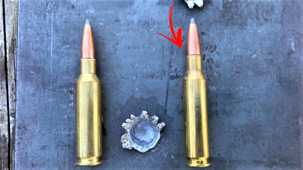 6 5 Creedmoor Vs 7mm 08 BIG Difference On Steel YouTube