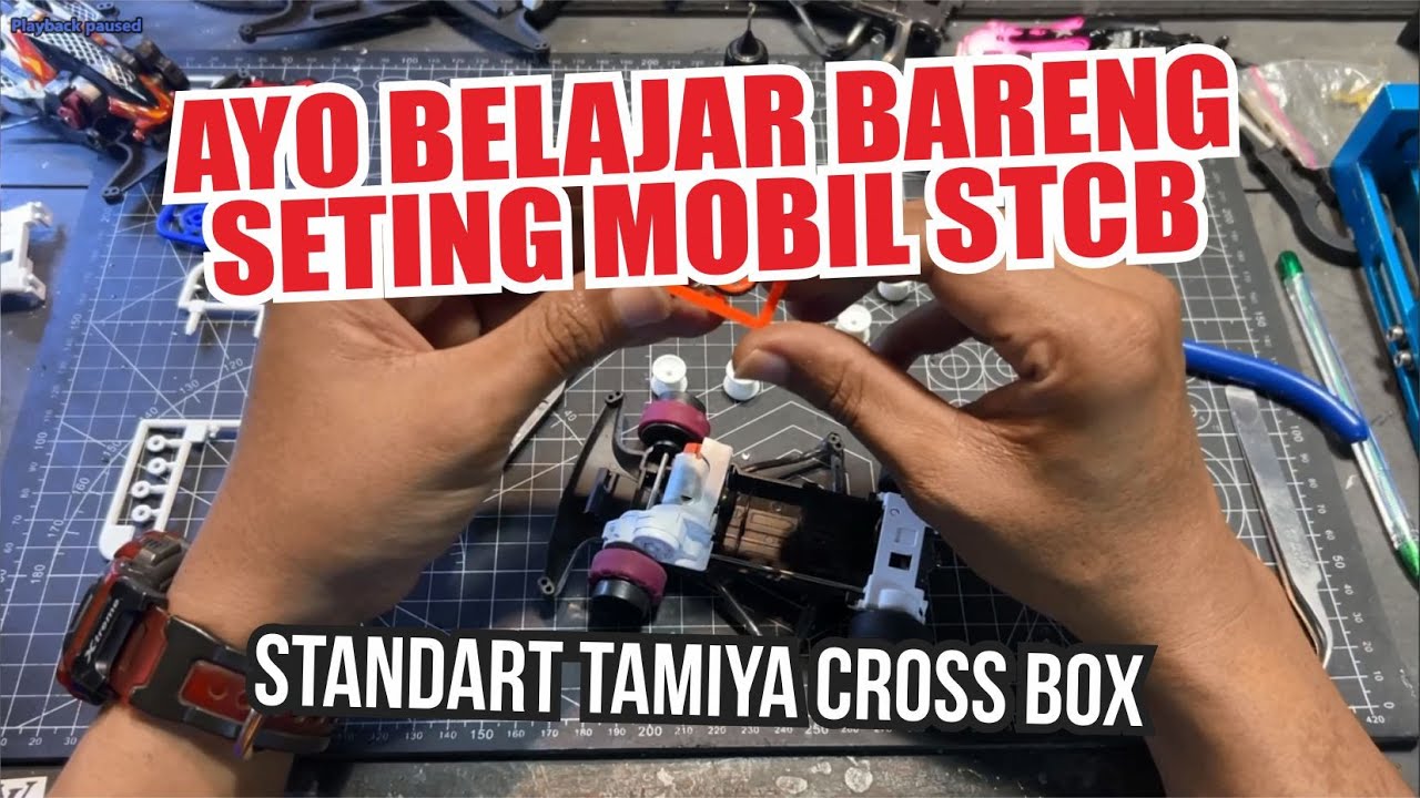 Belajar Seting STCB Standart Tamiya Cross Box - YouTube