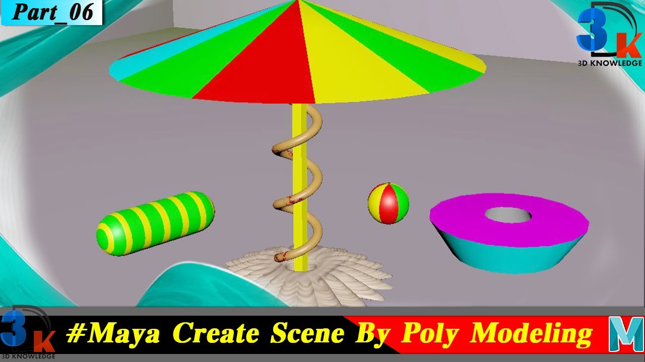 Maya Scene Create | Create First Scene In Maya | How To Shaping ...