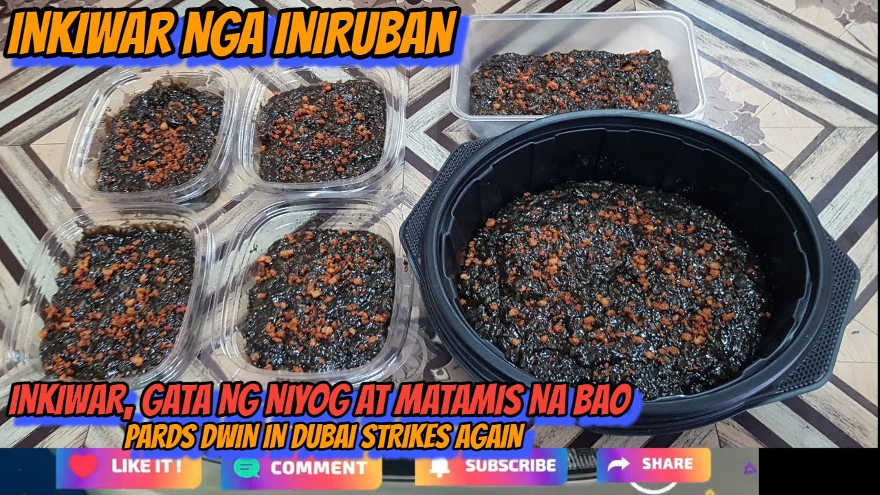 PD #-57 INKIWAR NGA INIRUBAN, ILOCANO DELICASY (INKIWAR, GATA NG NIYOG ...