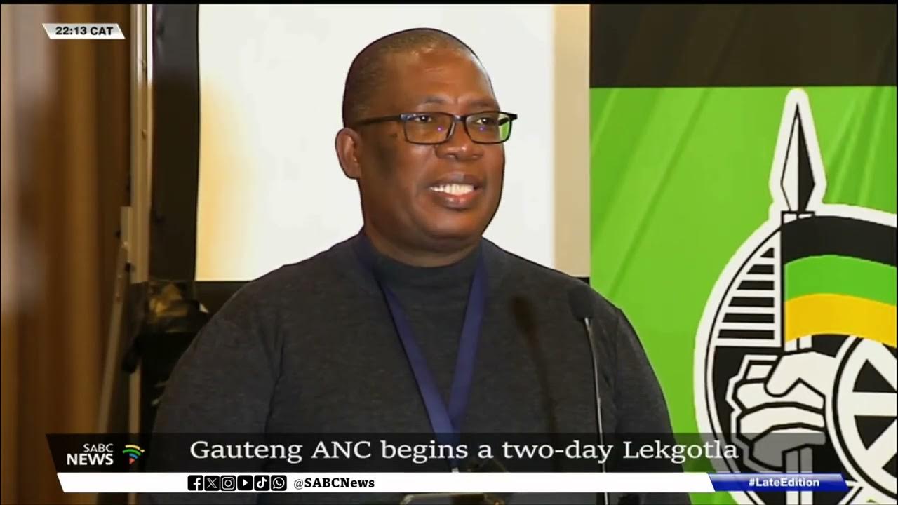 Gauteng ANC to self-introspect during Provincial Lekgotla - YouTube