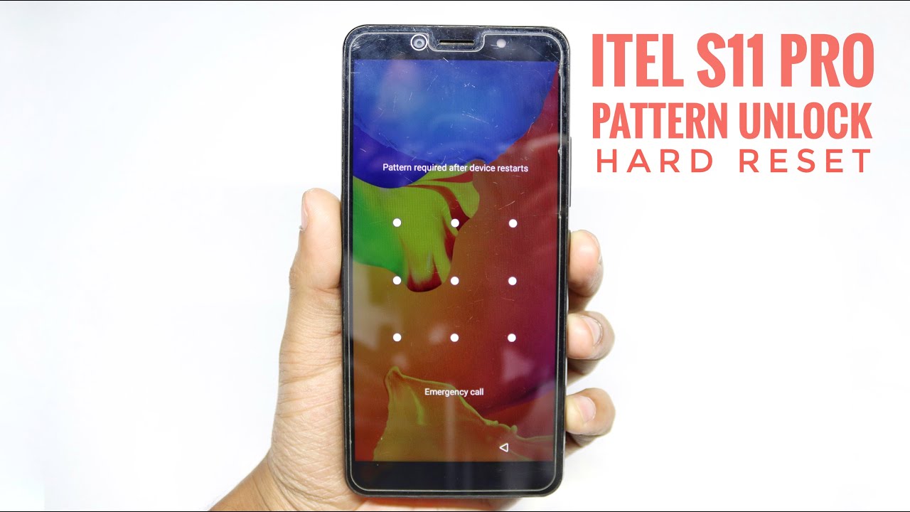 ITEL S11 Pro Pattern, Password Unlock & Hard Reset - YouTube