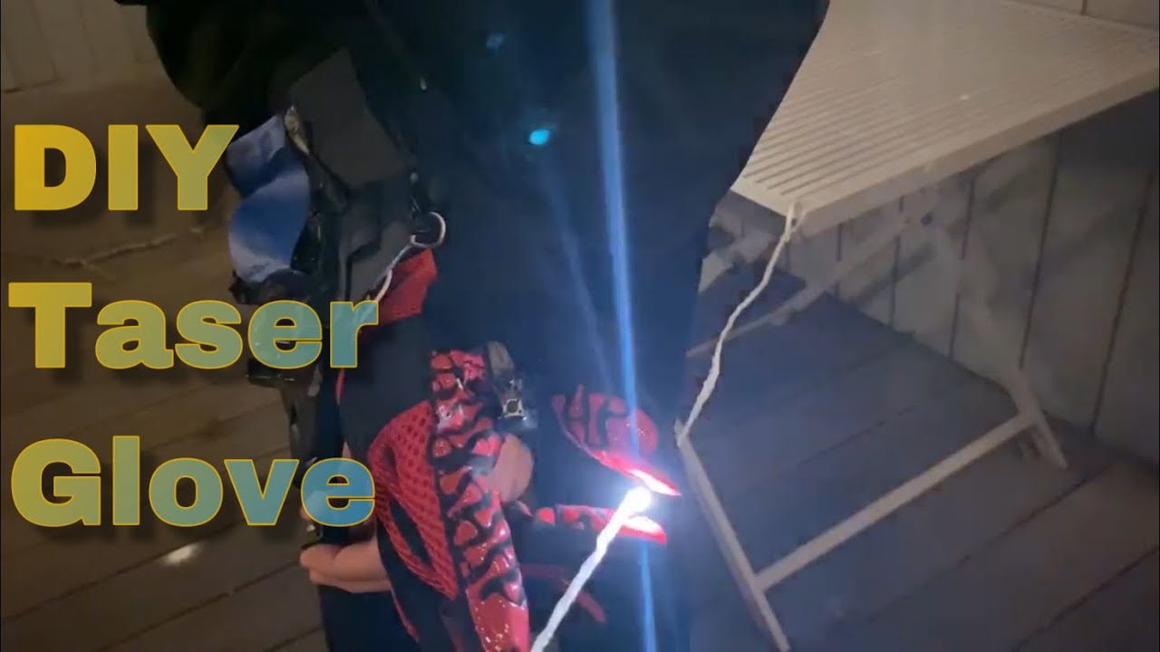 DIY Taser Glove! | Simple and Easy Build - YouTube