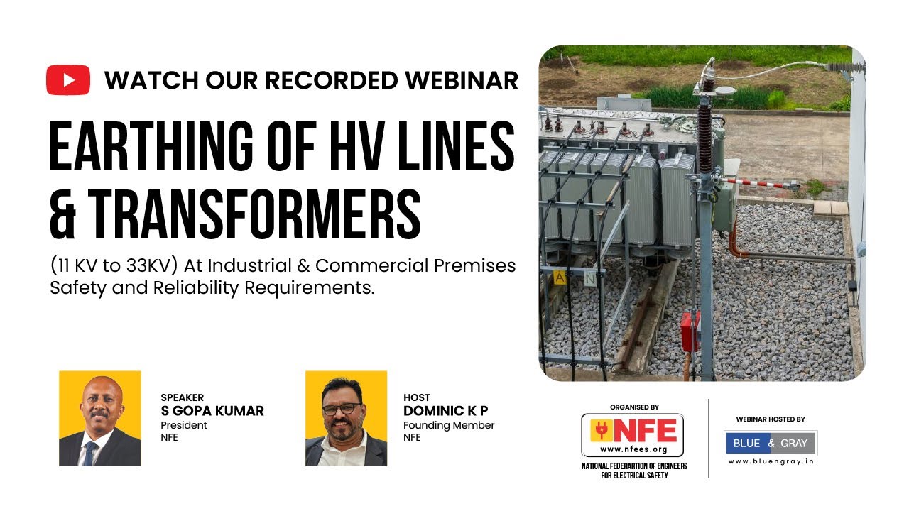 Earthing of HV Lines & Transformers 11 kV to 33kV - YouTube