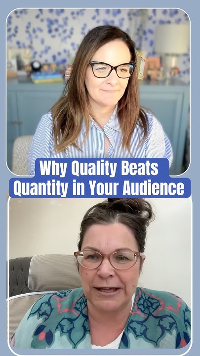 Why Quality Beats Quantity in Your Audience #summitplanning - YouTube