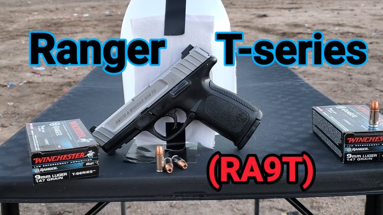 9mm winchester ranger t-series *ra9t* 147 grain (s&w sd9ve) - YouTube