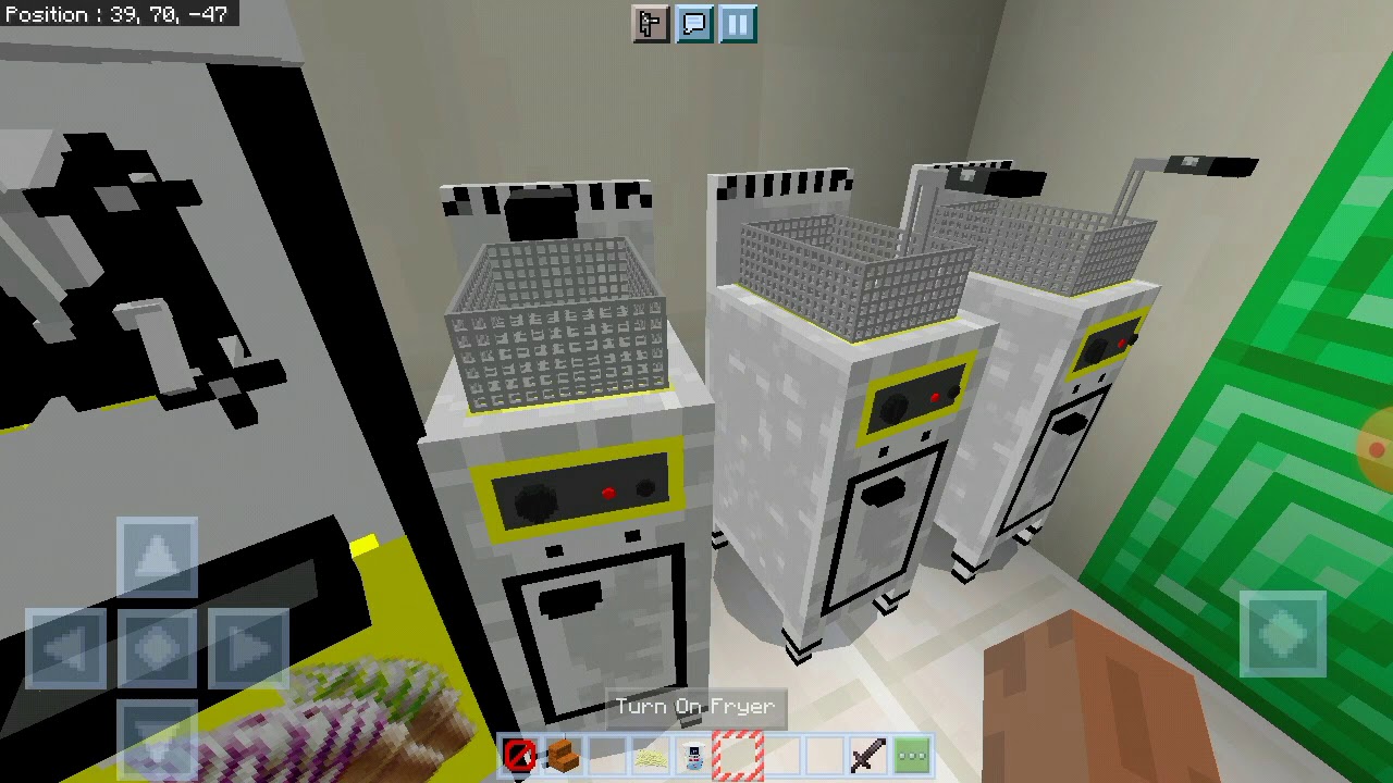 un Mcdo dans Minecraft bedrock édition - YouTube