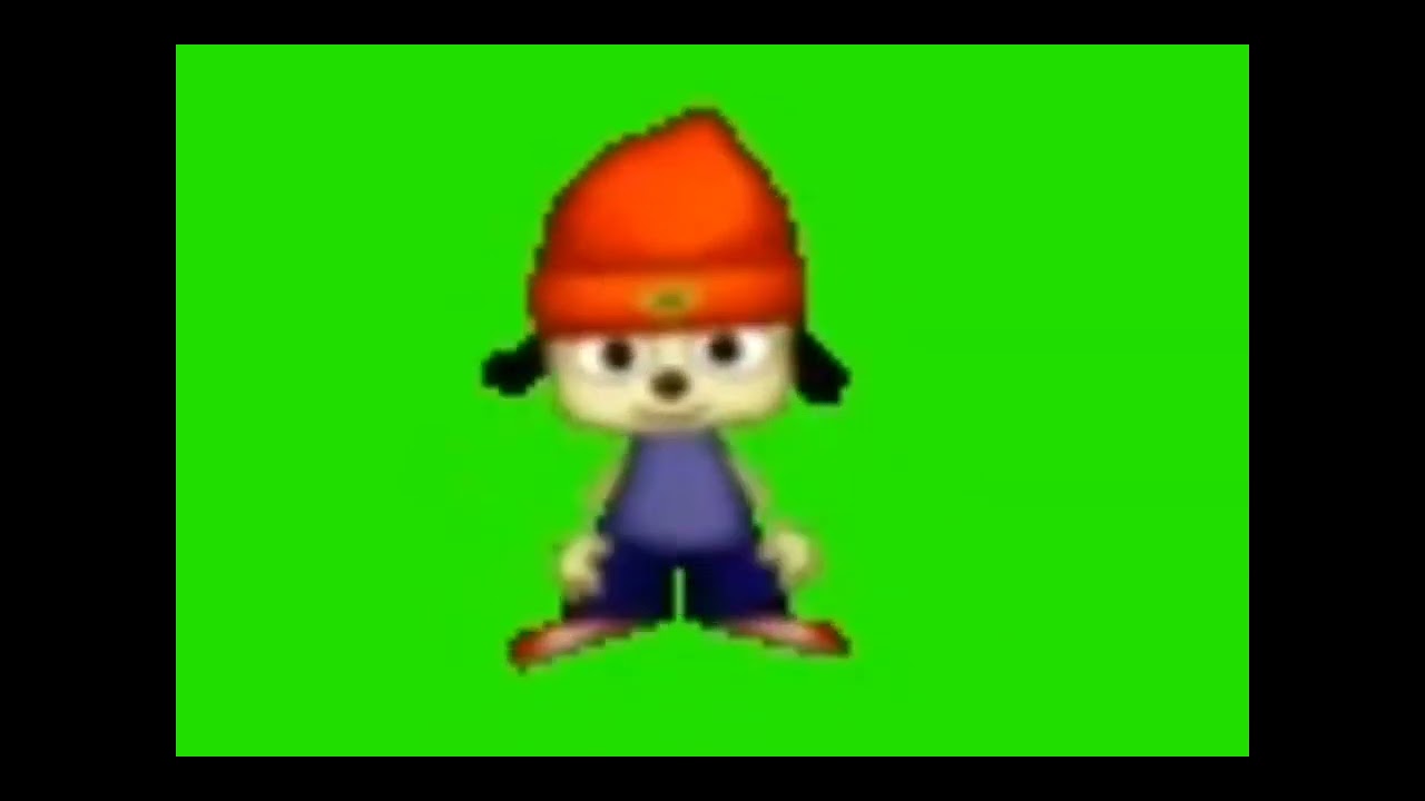 parappa dancing greenscreen - YouTube