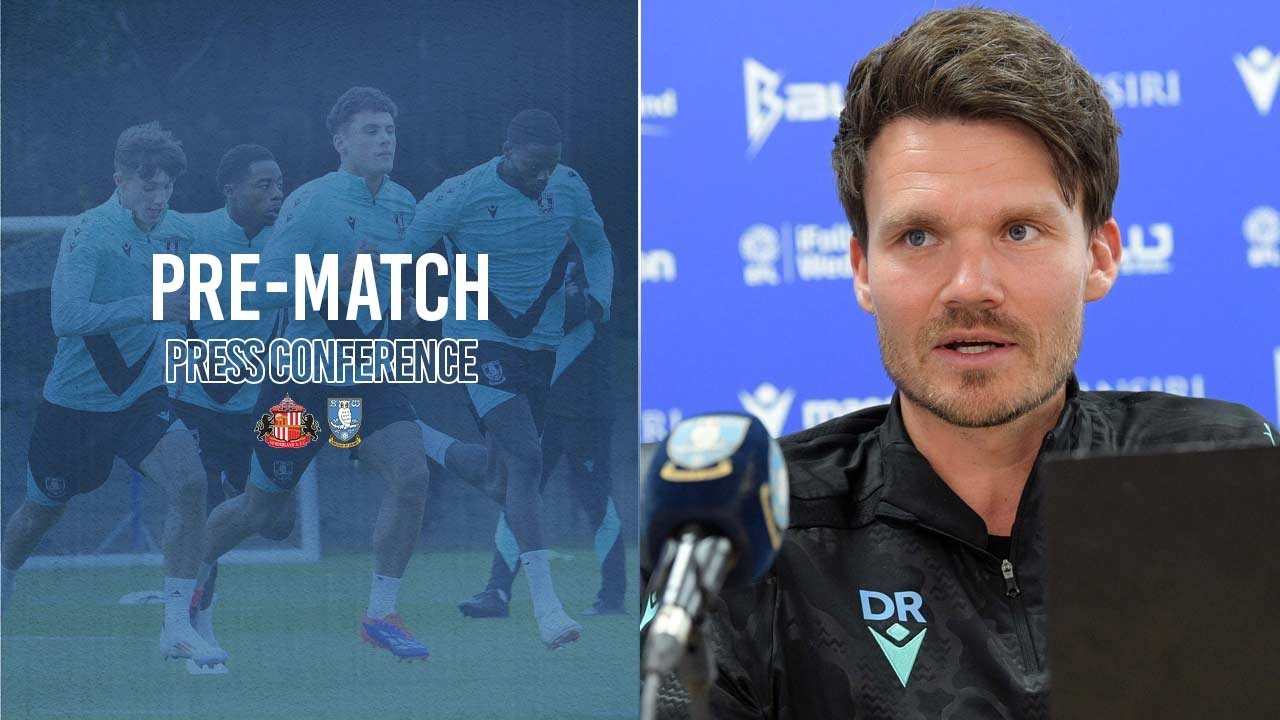 LIVE: Danny Röhl's pre-Sunderland press conference - YouTube