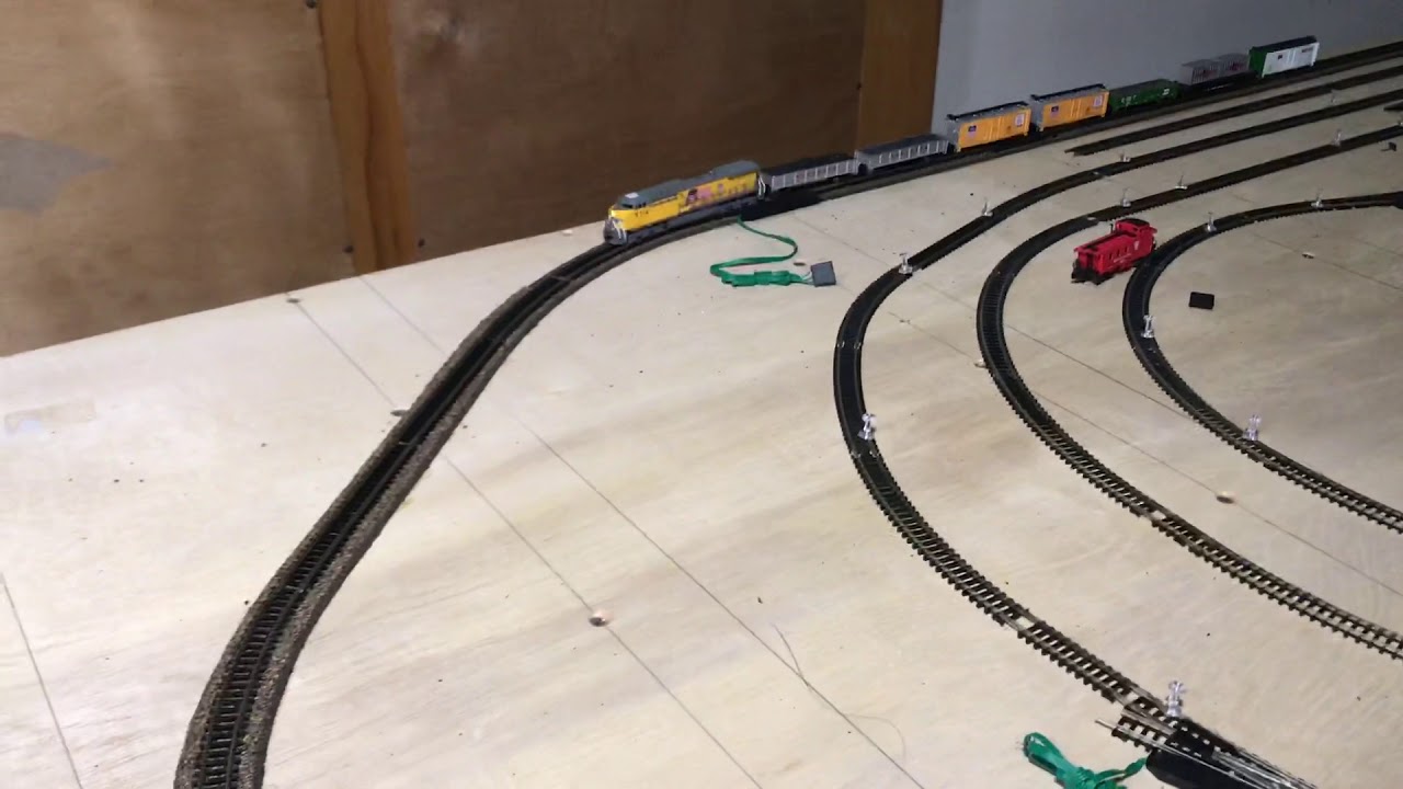 Creating a 3X6 Train Layout - YouTube